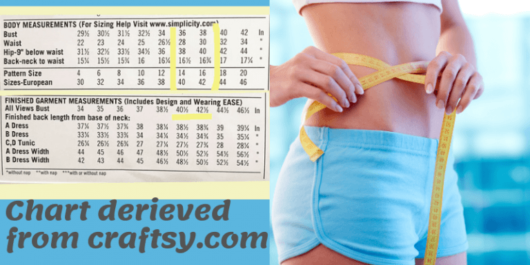 8 TIPS ON CHOOSING THE RIGHT PATTERN SIZE. - SEWING PATTERNS