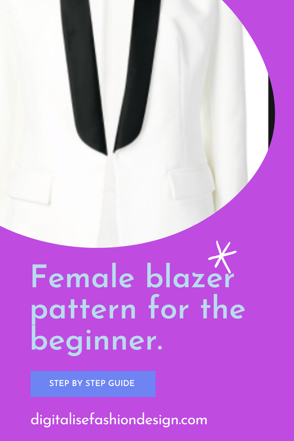 HOW TO CREATE A FEMALE BLAZER PATTERN - SEWING PATTERNS