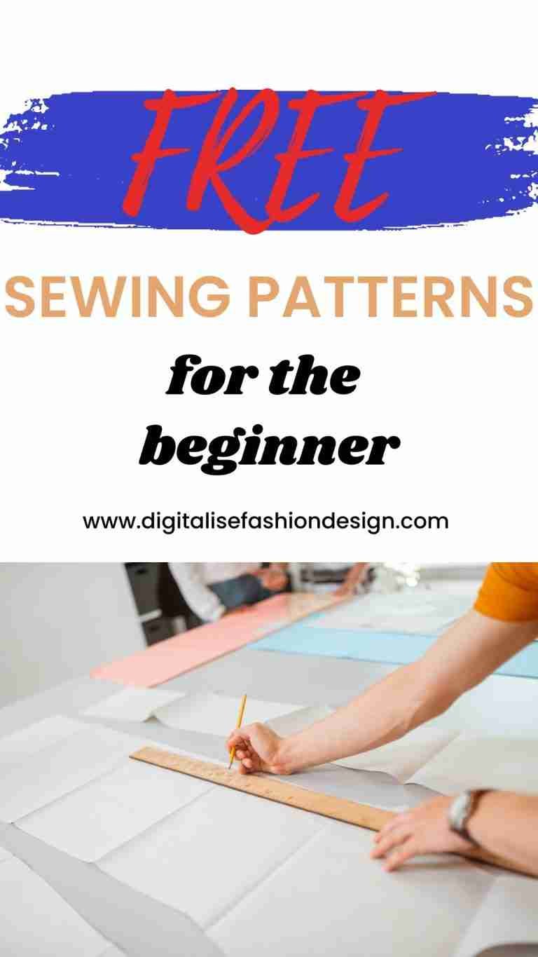 FREE SEWING PATTERNS FOR BEGINNERS AND HOW TO READ THEM - SEWING PATTERNS